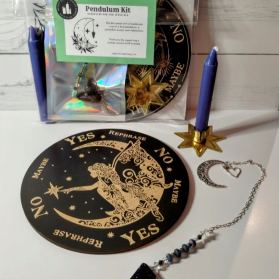 Pendulum Kit | Redwood Witchery & Muddy River Conjure