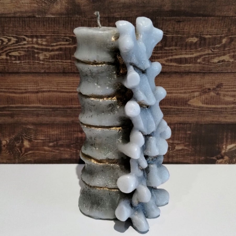 Spine Candle | Redwood Witchery & Muddy River Conjure